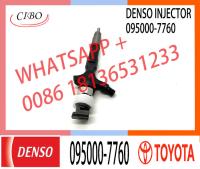 China Neutral new Diesel Common Rail Injector Fuel inyector 23670-30300 23670-0L010 095000-7760 095000-7761 for Hilux vigo 2K for sale