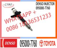 China Neutral new Diesel Common Rail Injector Fuel inyector 23670-30300 23670-0L010 095000-7760 095000-7761 for Hilux vigo 2K for sale