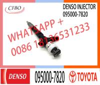 China 23670-30290 Genuine 9709500-782 common rail injector 095000-7820 for diesel injector 095000-7450 23670-39265 23670-39165 for sale