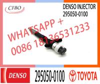 China Diesel Common Rail Fuel Injector 23670-30190 23670-30196 295050-0100 for TOYOTA LAND CRUISER PRADO FORTUNER DYNA DENSO 2 for sale