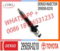 China Common Rail Fuel Injector 23670-30410 Common Rail Injetor 295050-0210 for TOYOTA 1KD-FTV for sale