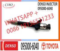 China diesel fuel engine injector 095000-6040 23670-0R020 for engine high pressure pump engine injection injector 095000-6040 for sale