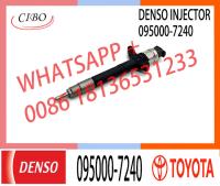 China 095000-7240 23670-0R010 Diesel Injector 23670-09200 7240 Auto Fuel Injector for Toyota Avensis / Verso 2.2 d 0950007240 for sale
