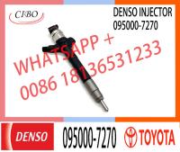 China Diesel Common Rail Fuel Injector 095000-7640 095000-7630 095000-7280 095000-7270 for TOYO-TA 23670-0R170 23670-09290 for sale