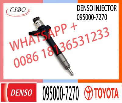 China Diesel Common Rail Fuel Injector 095000-7640 095000-7630 095000-7280 095000-7270 for TOYO-TA 23670-0R170 23670-09290 for sale