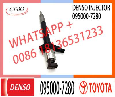 China Diesel injector 23670-09210 DCRI107640 Factory Supplying Top Quality Common Rail Injector 0950007280 095000-7280 for sale