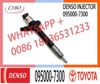 China 095000-7300 for Toyota Auris 2.0 d Nozzle Injector Assembly 095000 7300 Common Rail Injector 0950007300 for sale