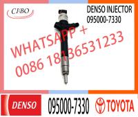 China Common Rail Engine Accessories Diesel Injector 23670-0R180 095000-7690 23670-0R050 095000-7330 for sale