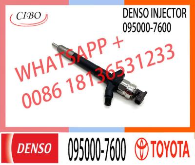 China injector nozzle 23670-0R160 095000-7600 injector for Toyota 2AD-FTV Avensis common rail injector 23670-0R160 095000-7600 for sale