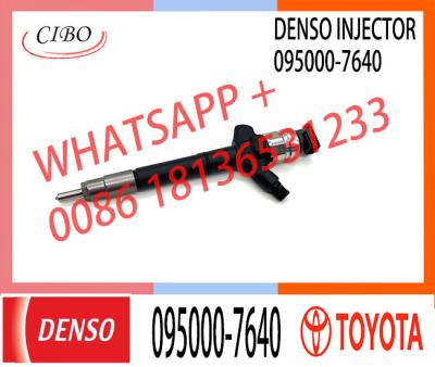 China Hot selling 095000-7640 diesel common rail injector 095000-7640 for TOYOTA 2AD-FTV 23670-0R170 Injector Nozzle DLLA155P8 for sale