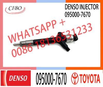 China Nozzles 095000-7670 Diesel Fuel Common Rail Injector 095000 7670 0950007670 for Toyota for sale