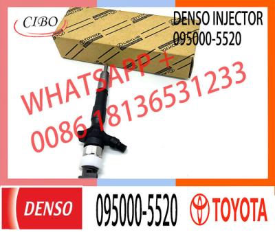 China New diesel fuel injector 095000-5520 For TO-YOTA HILUX 2KD-FTV 23670-0L010 for sale