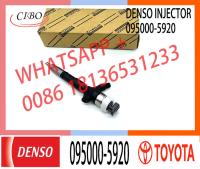 China Common Rail Injector 23670-30110 095000-6180 095000-5920 for Diesel Engine 1KD-FTV for sale