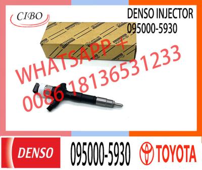 China common rail injector 095000-5930 for toyota truck diesel pump injector 23670-09060 for toyota high pressure engine for sale