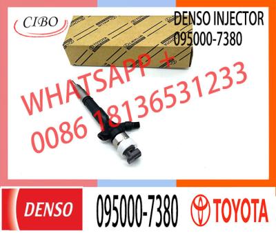 China Common Rail diesel fuel Injector 23670-30240 095000-7380 for Diesel engine for sale