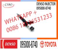 China Diesel Injector 23670-09380 23670-0L110 0L010 23670-0L010 23670-30240 23670-09360 095000-8740 For TOYOTA HIACE Hilux 2.5 for sale
