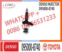 China Diesel Injector 23670-09380 23670-0L110 0L010 23670-0L010 23670-30240 23670-09360 095000-8740 For TOYOTA HIACE Hilux 2.5 for sale