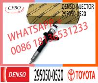 China Diesel Fuel Injector Common rail injector 23670-39365 23670-0L090 295050-0180 295050-0520 For Toyota Hilux 2KD/1KD-FTV 1 for sale
