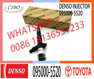 China Brand new common rail injector 095000-5520 23670-0L010 diesel fuel injector 095000-5520 For TOYOTA HILUX 2KD-FTV 23670-0 for sale