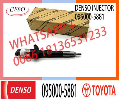 China diesel engine parts 23670-30050 nozzle injector 095000-5881 HILUX 1KD 2KD sprayer diesel engine injection for sale