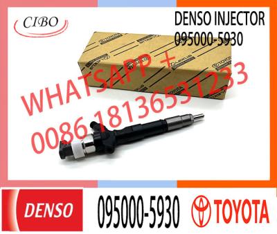 China common rail injector 095000-5930 for toyota truck diesel pump injector 23670-09060 for toyota high pressure engine for sale