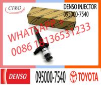 China Common Rail Fuel Injector 23670-30280 095000-7540 For Toyota Hilux 1KD-FTV for sale
