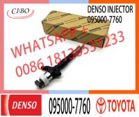China Neutral new Diesel Common Rail Injector Fuel inyector 23670-30300 23670-0L010 095000-7760 095000-7761 for Hilux vigo 2K for sale