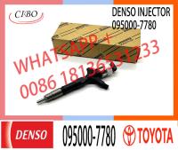 China High Quality Cars Common Rail Engine Fuel Diesel Injector Nozzle 23670-39310 095000-7780 For Toyota Hilux 3.0 d4d 1kd for sale