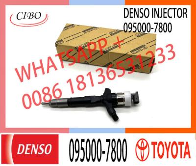 China common rail injector 23670-30310 095000-7800 injector for TOYOTA 2KD-FTV, D-4D, TRH2 injector nozzle 23670-30310 095000- for sale