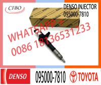 China 23670-30120 095000-7810 Diesel fuel Common Rail Injector Assembly 23670-30120 095000-7810 For T-oyota Dyna for sale