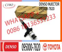China 23670-30290 Genuine 9709500-782 common rail injector 095000-7820 for diesel injector 095000-7450 23670-39265 23670-39165 for sale