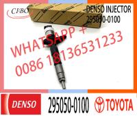 China Diesel Common Rail Fuel Injector 23670-30190 23670-30196 295050-0100 for TOYOTA LAND CRUISER PRADO FORTUNER DYNA DENSO 2 for sale