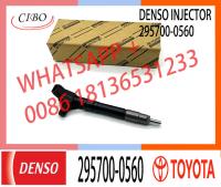 China High Quality Fuel Injector 23670-09430 23670-11020 23670-19025 295700-0560 23670-0E020 for Toyota Hilux 2GD-FTV 2.4L for sale