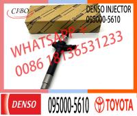 China Hot sell Fuel injector common rail fuel injector 23670-0R010 236700R010 095000-5610 for sale