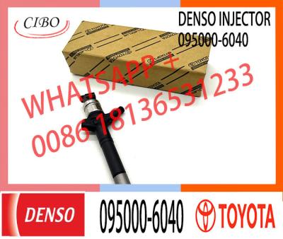 China Common Rail Injector 236700R020 23670-0R020 Diesel Fuel Injector Nozzle 095000-6040 for Toyota for sale