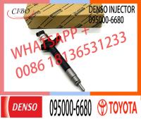 China 1AD-FTV diesel fuel injector 095000-6680 engine parts injector nozzle 095000 6680 0950006680 for Toyota RAV4 2.0 D for sale
