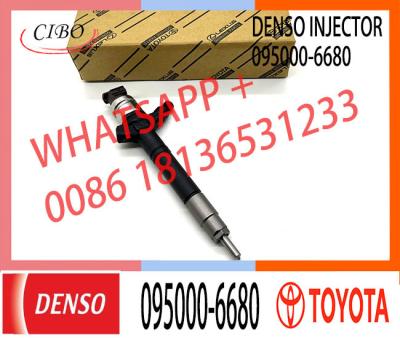 China 1AD-FTV diesel fuel injector 095000-6680 engine parts injector nozzle 095000 6680 0950006680 for Toyota RAV4 2.0 D for sale
