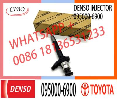 China 095000-6900 0950006900 Common Rail Fuel Injector 23670-0R160 23670-0R110 Auto Parts for Toyota Avensis 2.2 D 2AD-F for sale