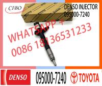 China New Diesel Injector 23670-0R120 Common Rail Fuel Injector 095000-7240 For T0Y0TA C0R0LLA RAV4 for sale