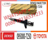 China New Injector 0950007250 095000-7250 23670-0R160 23670-0R110 Diesel Injector DCRI107610 7250 for Toyota Avensis 2.2 D 2AD for sale