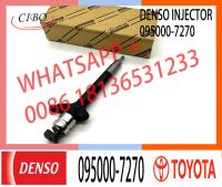 China Diesel Common Rail Fuel Injector 095000-7640 095000-7630 095000-7280 095000-7270 for TOYO-TA 23670-0R170 23670-09290 for sale