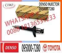 China Diesel Common Rail Fuel Injector 095000-7640 095000-7630 095000-7280 095000-7270 for TOYO-TA 23670-0R170 23670-09290 for sale