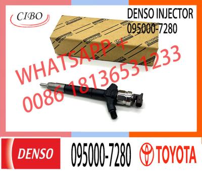 China Diesel Common Rail Fuel Injector 095000-7640 095000-7630 095000-7280 095000-7270 for TOYO-TA 23670-0R170 23670-09290 for sale