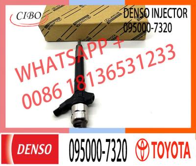 China Diesel Fuel Injector 095000-7320 Common Rail Injection Nozzle 23670-0R130 For Toyota 1AD-FTV 2AD-FTV for sale