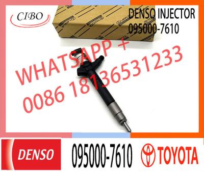 China High quality common rail diesel fuel injector 23670-0R010 236700R010 095000-7610 for sale