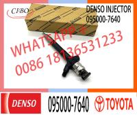 China High Quality Diesel Common Rail Fuel Injector 095000-7640 for Corolla Verso Rav4 2AD-FTV 23670-0R170 for sale