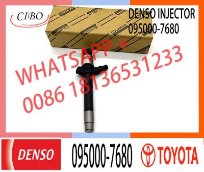 China Diesel Fuel Injection Nozzle 095000-7680 Common Rail Injector 23670-0R180 For TOYOTA 1AD-FTV 2AD-FTV for sale