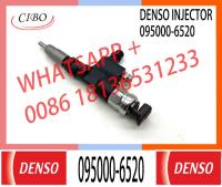 China common rail injector 095000-6521 095000-6520 9709500-652 injector for Hino 300 N04C injector nozzle 095000-6521 095000-6 for sale