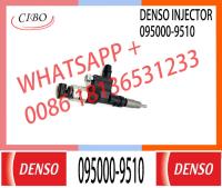 China common rail injector 095000-9510 23670-E0510 for Hino 300 N04C Toyota Dyna 095000-9510 injector diesel fuel injector 095 for sale