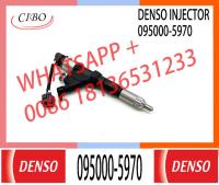 China High quality Diesel nozzle assembly common rail injector 0950005970 23670-E0360 095000-5970 with E13C common rail system for sale